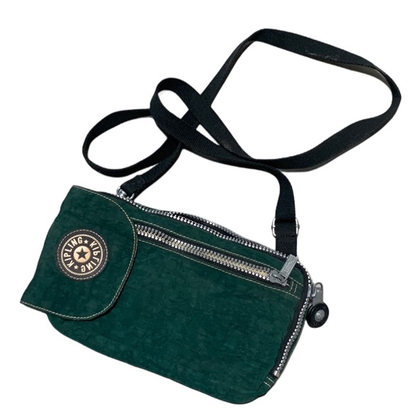 Kipling | Bags | Vintage Kipling Green Sling Bag | Poshmark